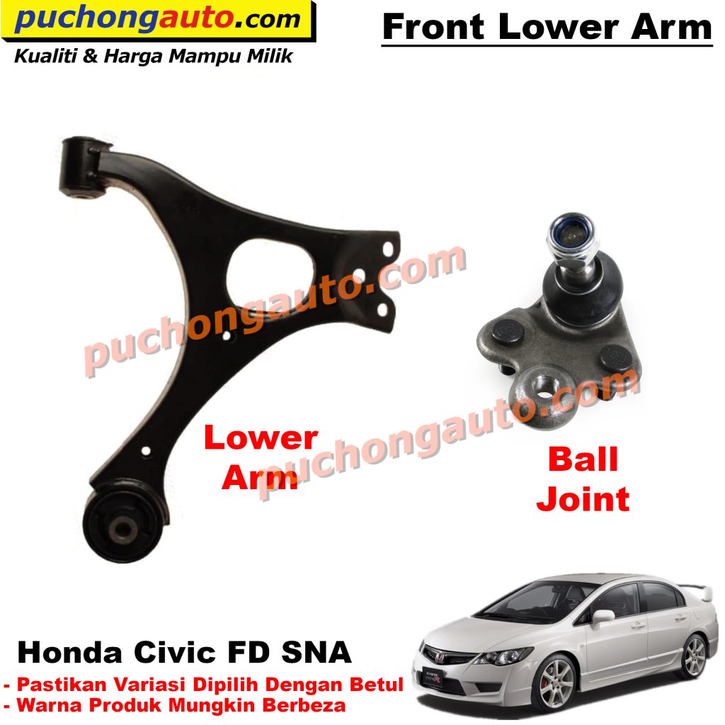 Front Lower Control Arm for Honda Civic FD SNA 1.8 2.0 ( 2005 - 2011 ...