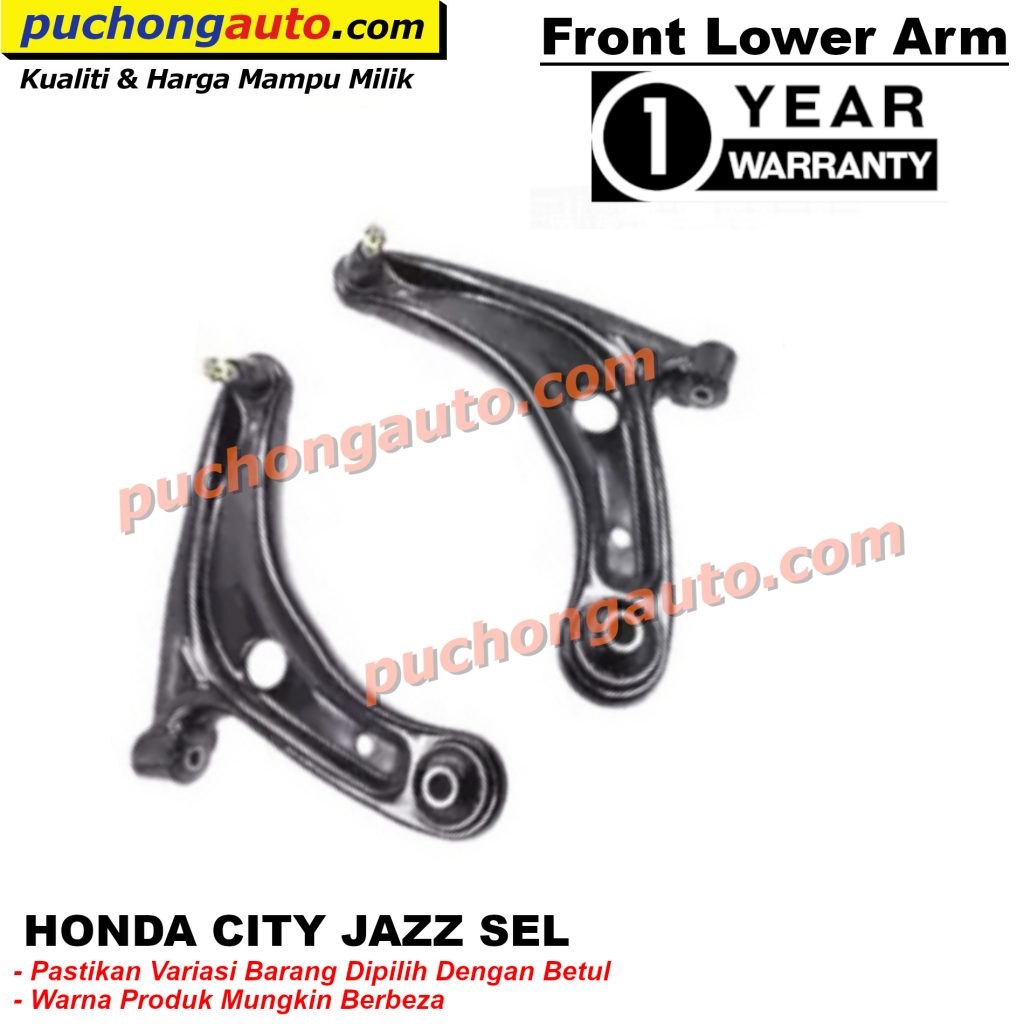 Front Lower Control Arm for Honda City Jazz SEL - 1 Year Warranty - Car ...