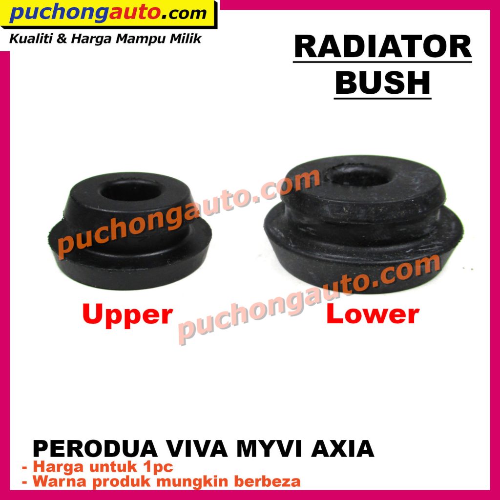 Bush Radiator Getah Lower Upper Atas Bawah - Perodua Viva Myvi Axia ...