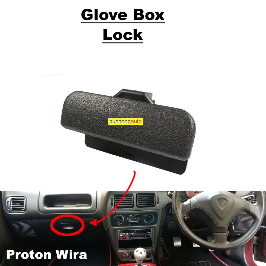 Glove Box Lock Dashboard Drawer Laci - Proton Exora Gen 2 Persona Saga BLM Saga Iswara Saga VVT ...