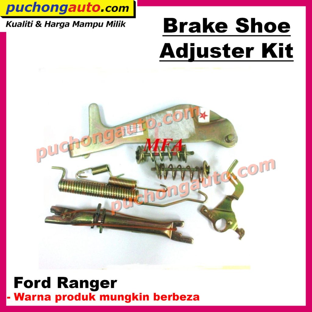 Brake Shoes Adjuster Kit - Ford Ranger - Brake Drum Spring Repair Kit ...